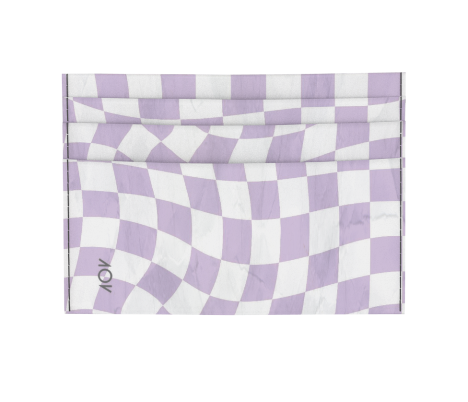 capa notebook - warped check verde | dobra