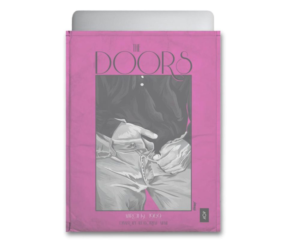 capa kindle - belas letras - the doors | dobra